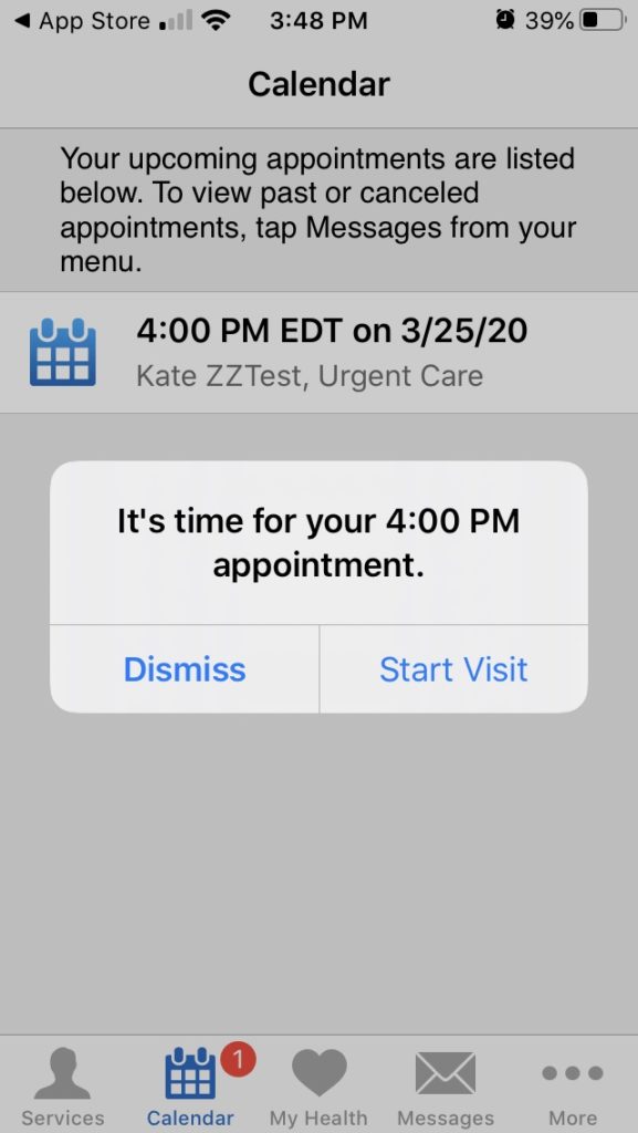 Beacon Connected Care Scheduled Visits > Beacon Health System