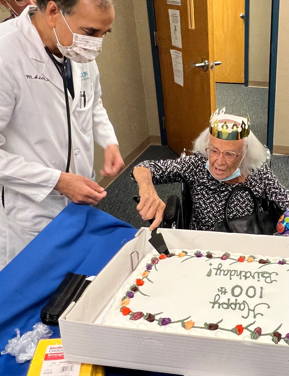 Beacon cardiology team surprises 100-year-old TAVR patient with ...