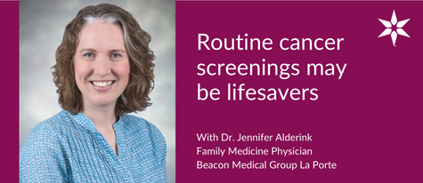 Routine cancer screenings may be lifesavers > Beacon Health System