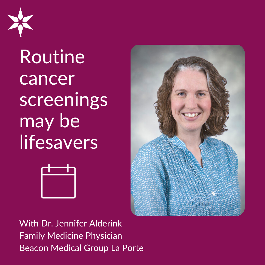 Routine cancer screenings may be lifesavers > Beacon Health System