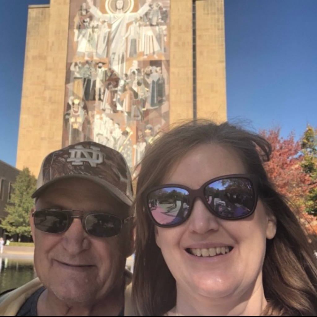 ND football fan reunites with Beacon cardiac nurse, his “guardian angel ...