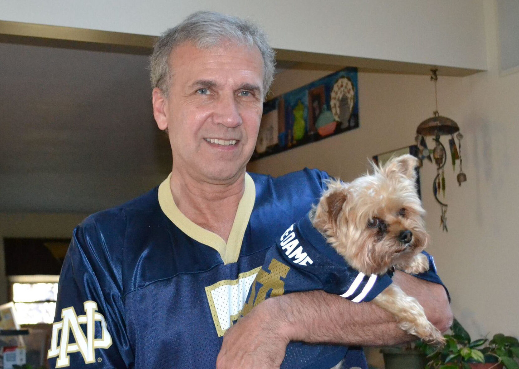 Joint replacement surgery at Beacon gives Notre Dame football fan a new ...